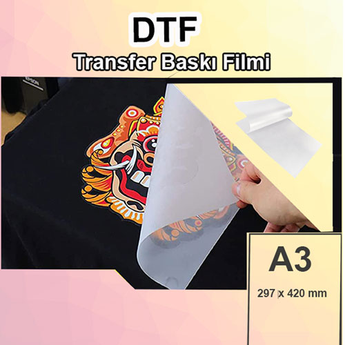 DTF Pet Transfer Baskı Filmi - A3 | Toptan Fiyat