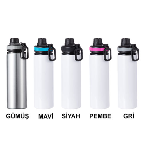 Sublimasyon Renkli Su Matarası 850 ml| Kaliteli Ürün & Hızlı Kargo